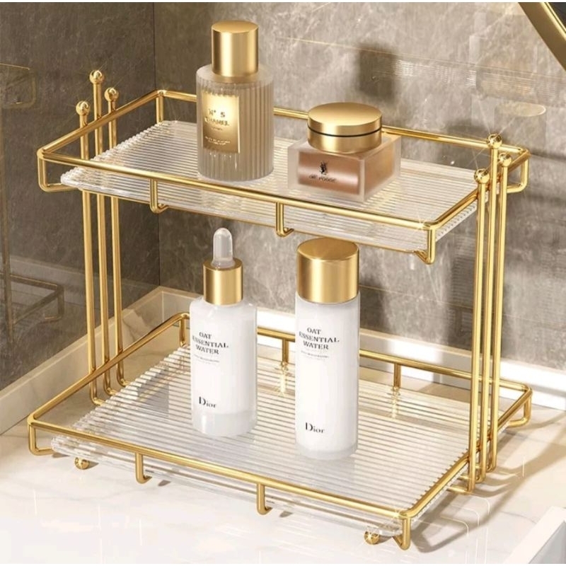 Jual Rak Kosmetik Mewah / Rak Make-up / Luxurious Cosmetic Rack ...