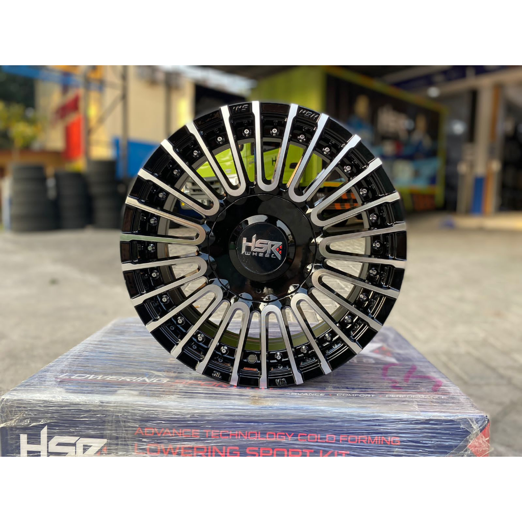 Jual Velg Mobil Model Jari Jari R14 Hsr Amarasi Baut 4X100 & 4X114,3 Cocok Untuk Wuling Air Ev ...