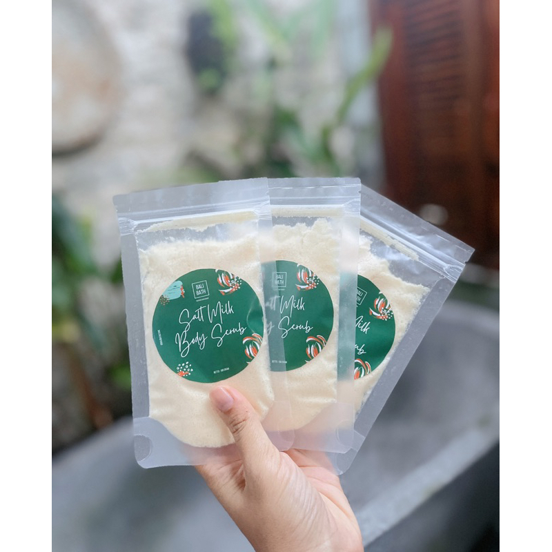 Jual BaliBath Salt Milk Body Scrub - Scrub Badan dengan Susu Murni dan ...