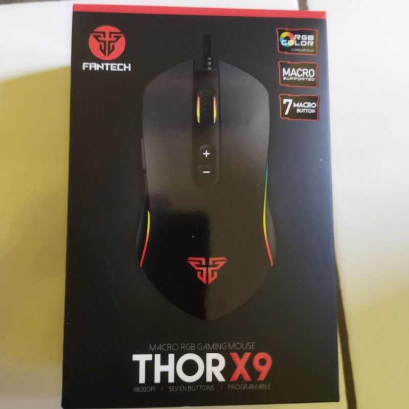 Jual Fantech Thor X9 Mouse Gaming Macro | Shopee Indonesia