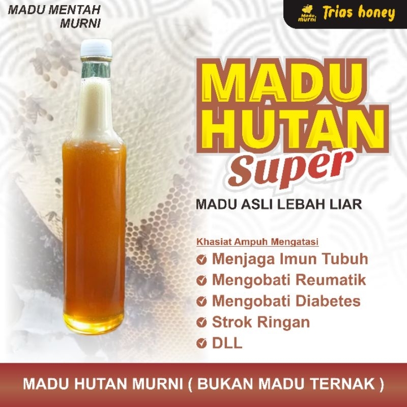 Jual Madu Hutan liar Super..Madu Mentah Murni 100% Madu lebah Odeng ...