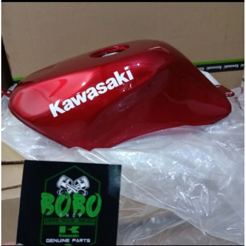 Jual tengki tangki comp bensin Ninja RR old merah maron original ...