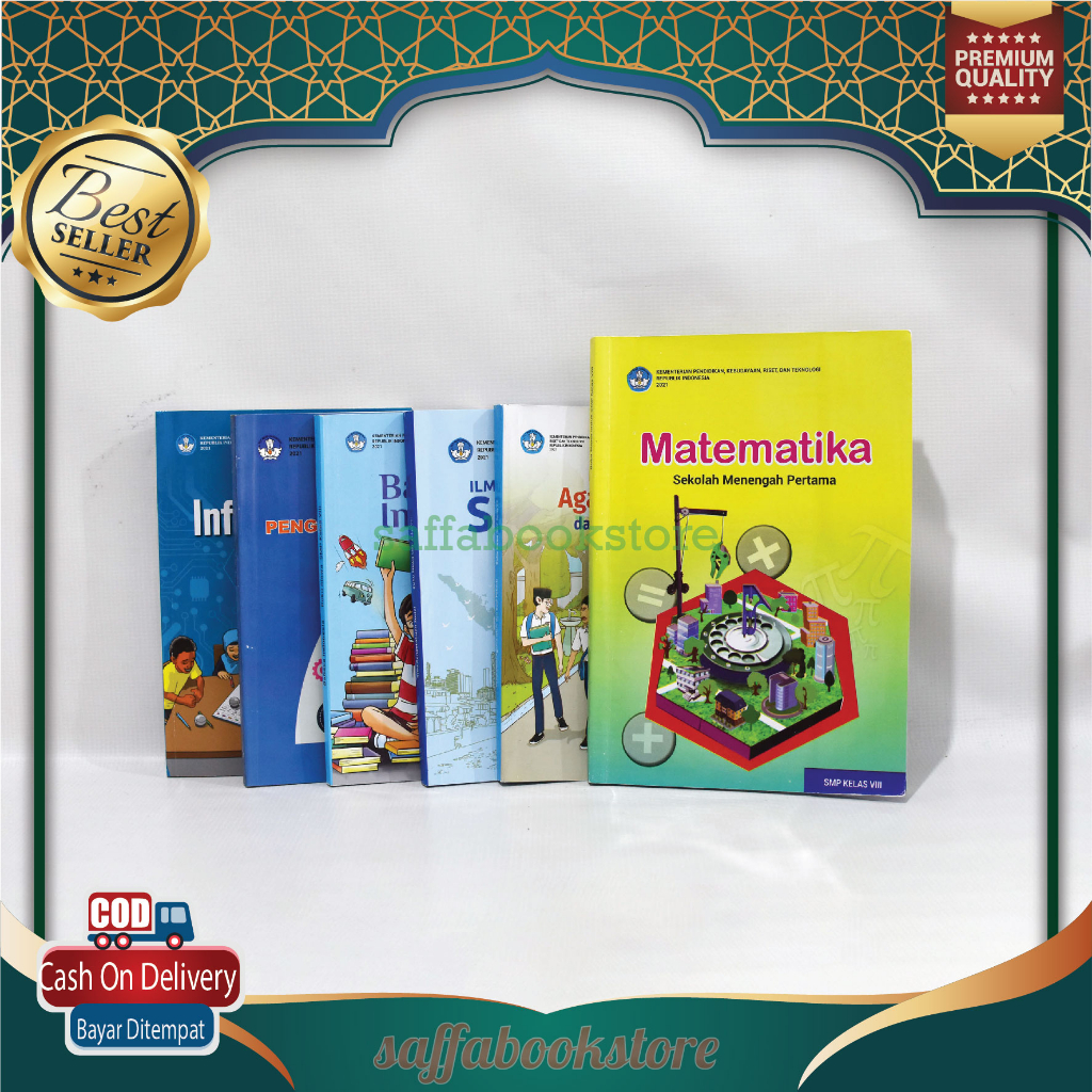 Jual Buku Pelajaran Untuk Siswa Kelas 8 VIII SMP Lengkap Original ...