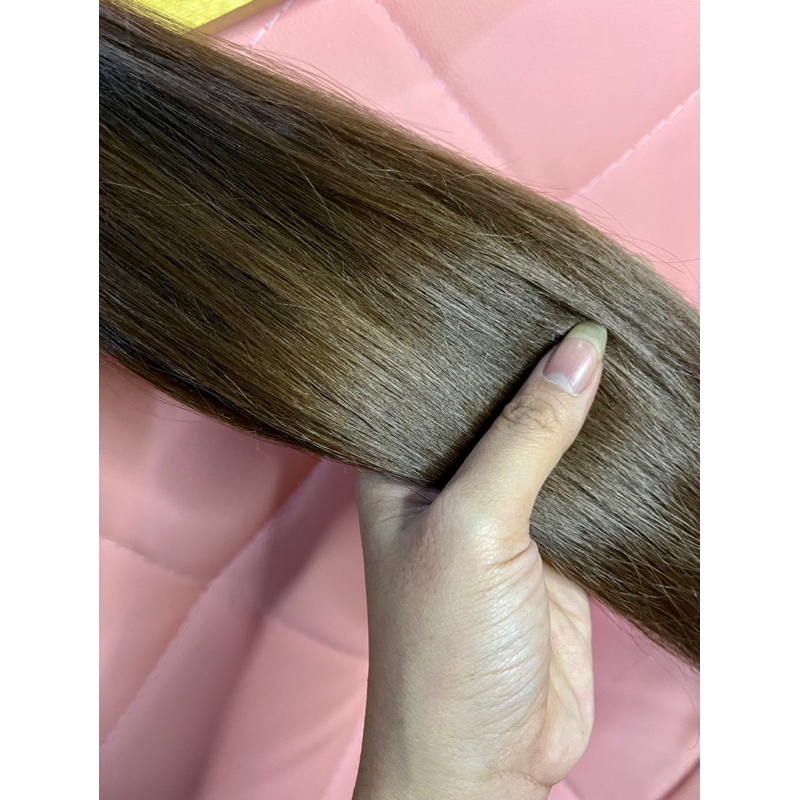 Jual Rambut Sambung Tipe Standar Warna Coklat Panjang 65cm 1 Helai ...