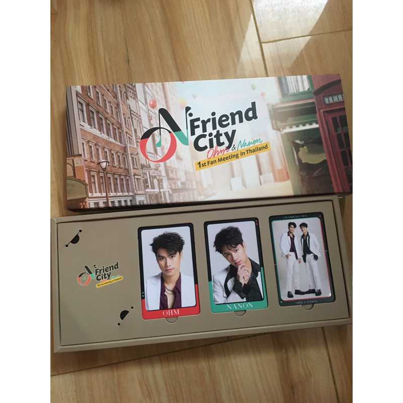 Jual EXCLUSIVE BOXSET ON FRIEND CITY OHM NANON FAN MEETING IN THAILAND ...