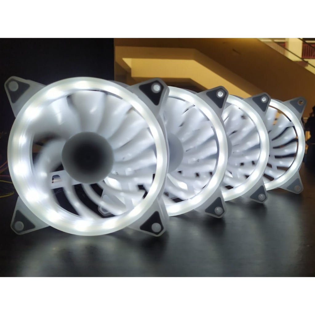 Jual Fan Case LED Black Panther Putih F016 Fan Casing 12CM | Shopee ...