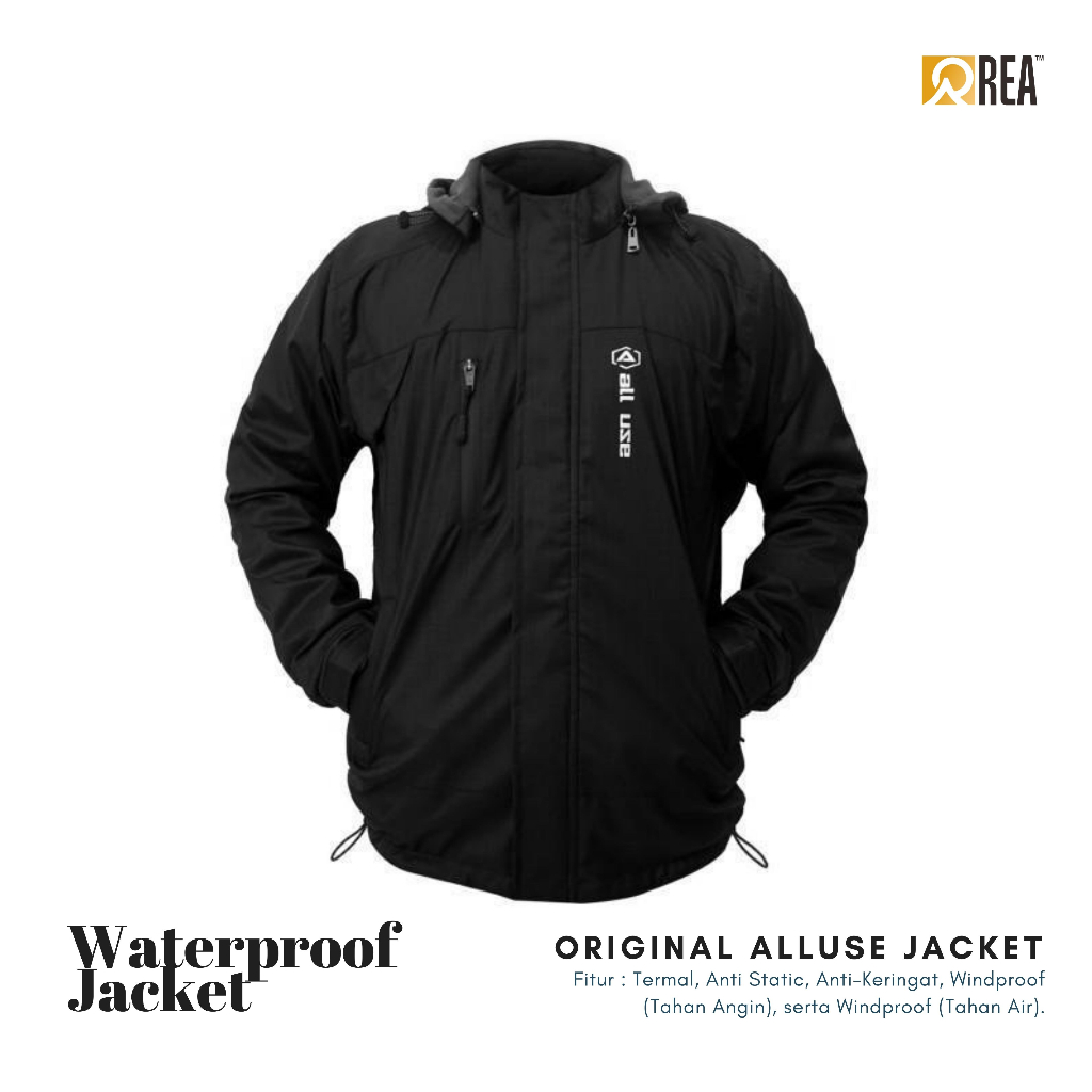 Jual Jaket Outdoor Pria Wanita Original Waterproof Premium Anti Angin ...