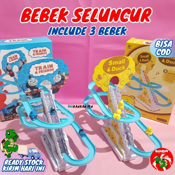Jual Mainan Anak Tangga Small Duck Bebek Kuning / Seluncur Tangga Bebek ...