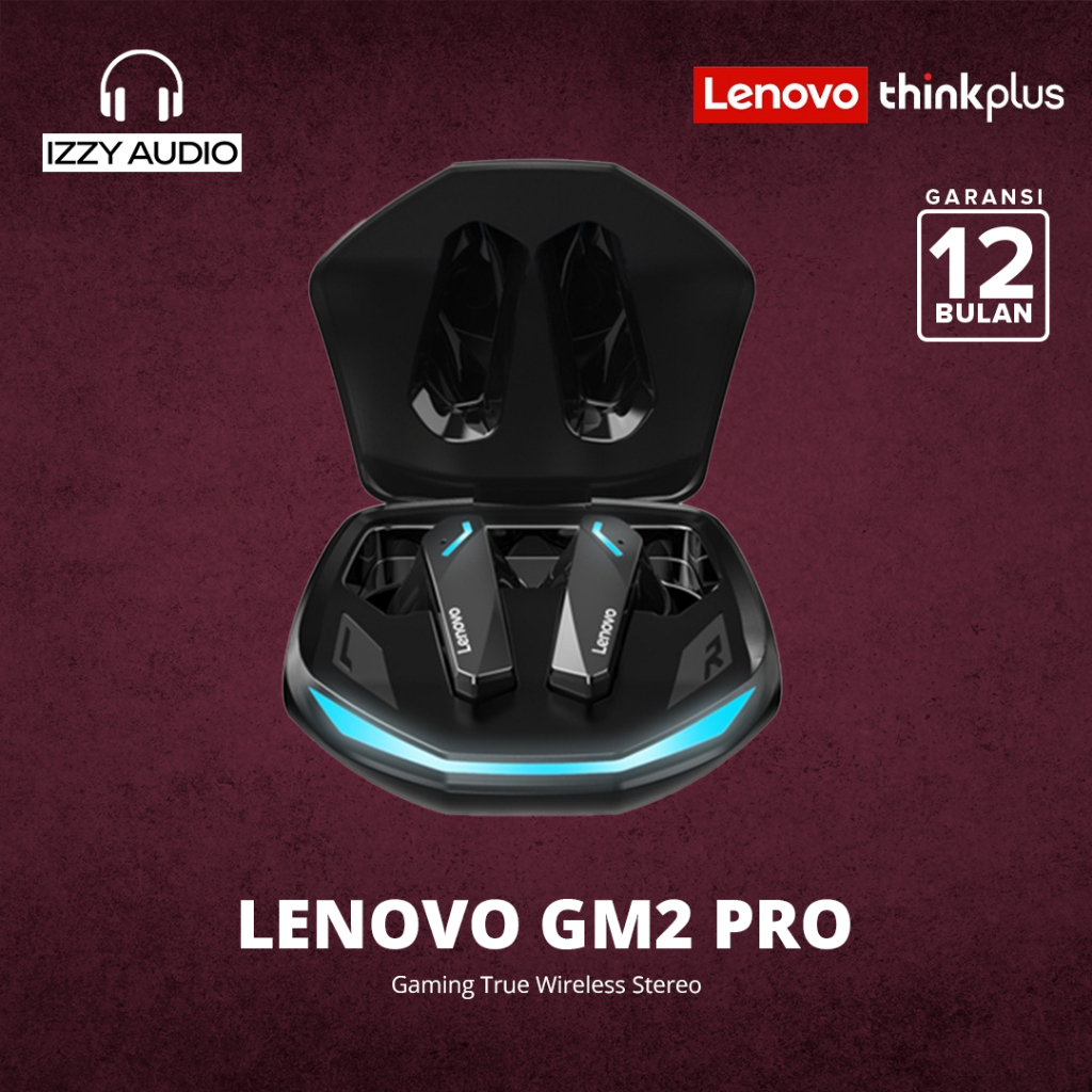 Jual Lenovo thinkplus GM2 Pro TWS Gaming Wireless Bluetooth 5,3 ...