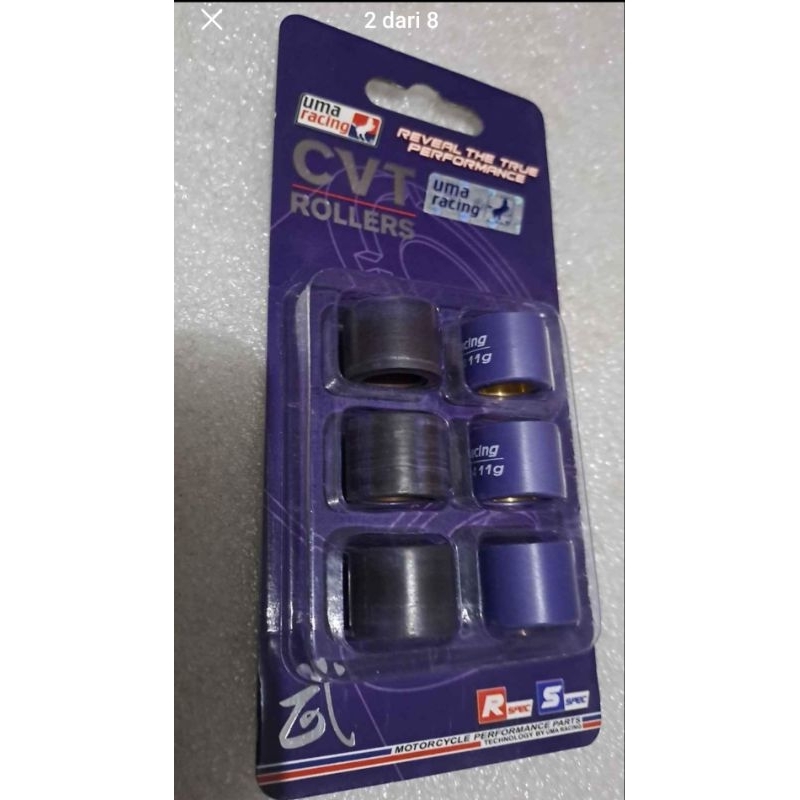 Jual Pulley Roller V3 cvt roller UMA RACING 11G | Shopee Indonesia