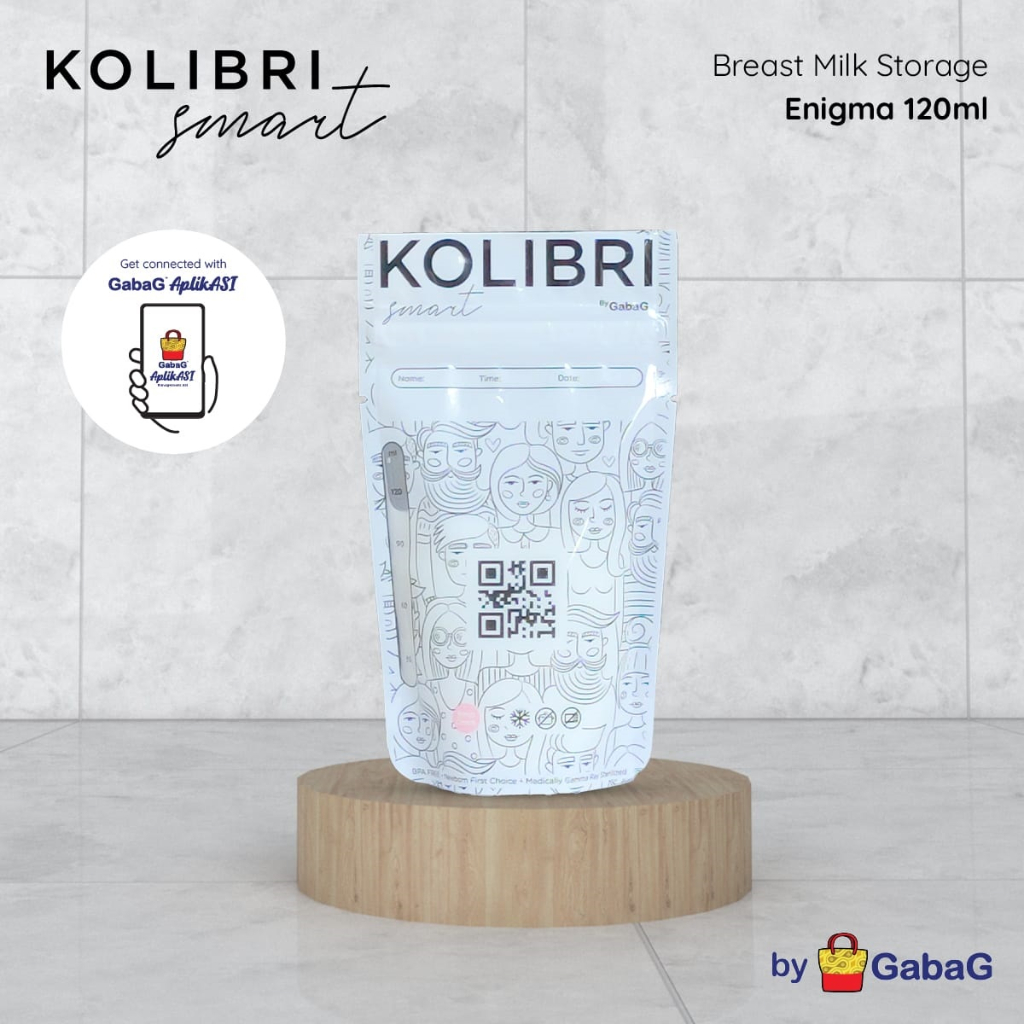 Jual Gabag Kantong asi 120 ml Breastmilk Storage 120ml Smart Sensor ...