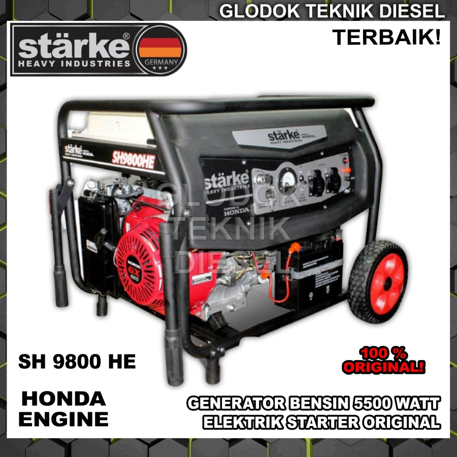 Jual Genset Bensin 5500 5000 Watt HONDA Generator Elektrik Start SF ...
