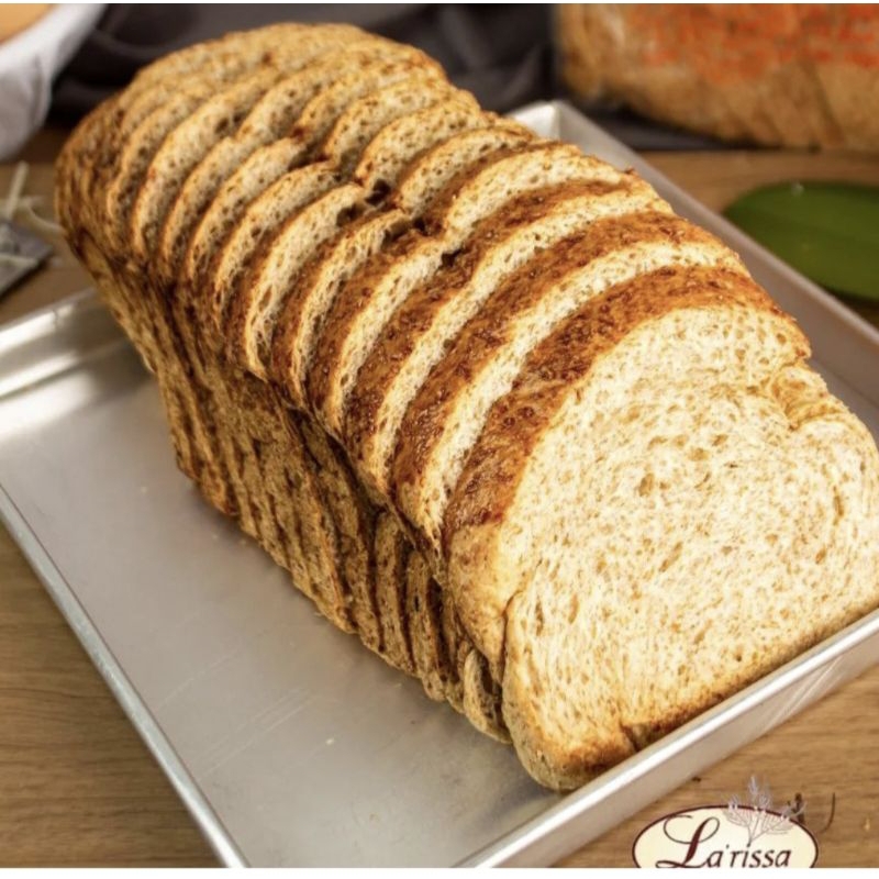 Jual Roti Gandum larissa bakery - roti tawar gandum kupas bandung area ...