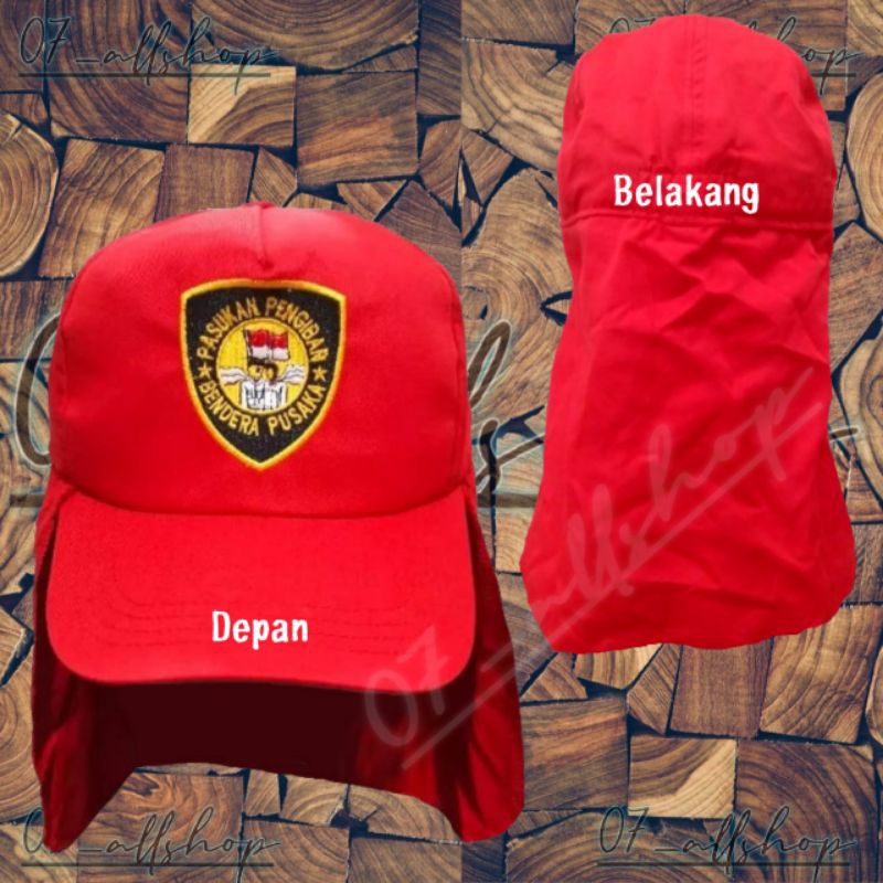 Jual TOPI HAT CAP LATIHAN PASKIBRA TOPI JEPANG PASKIBRA ATRIBUT ...