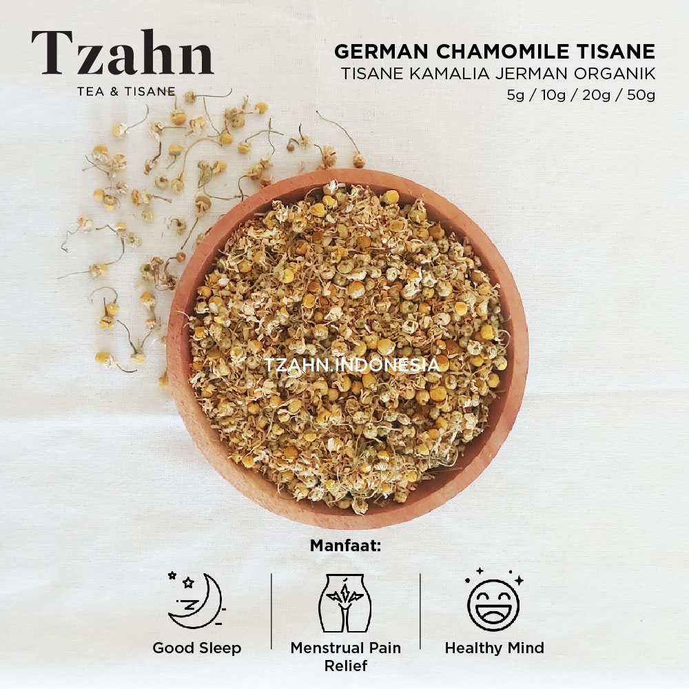 Jual Teh Bunga Kamalia Kamomil Jerman Kering Organik / Organic German ...