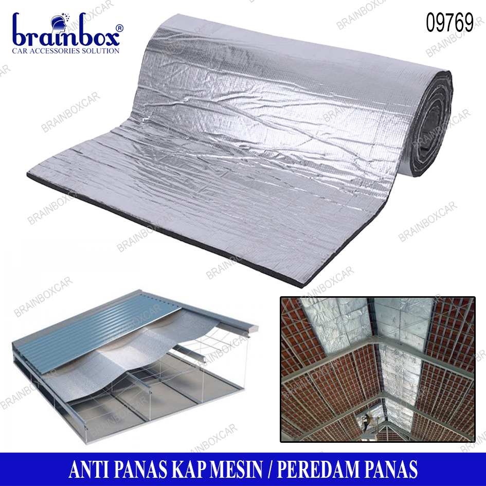 Jual 20 Meter Aluminium Foil Foam Peredam Panas Atap | Shopee Indonesia