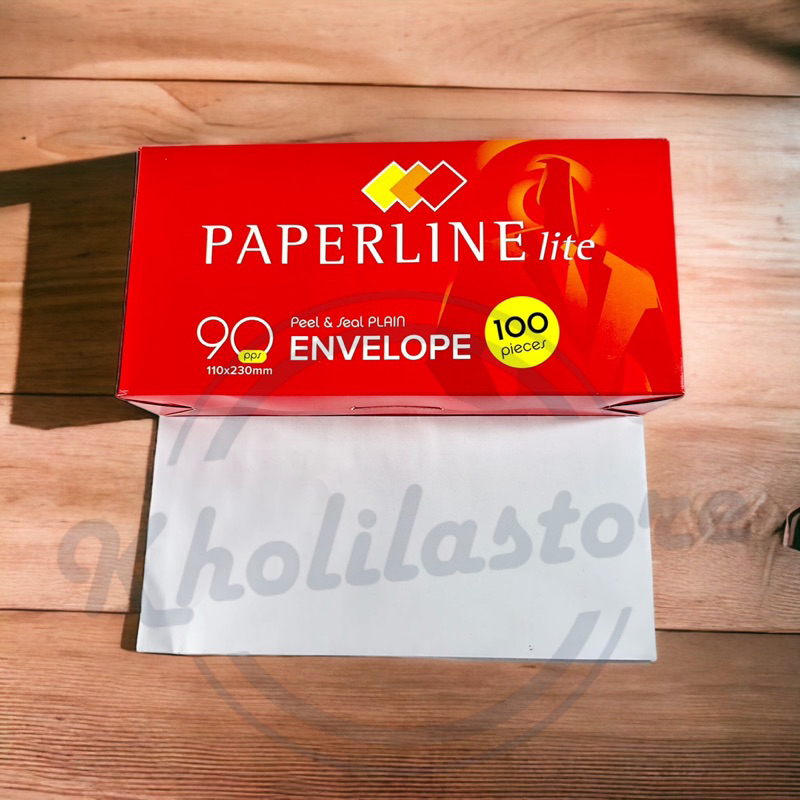 Jual Amplop Putih Polos Paperline Lite 90 PPS isi 100 lembar | Shopee ...