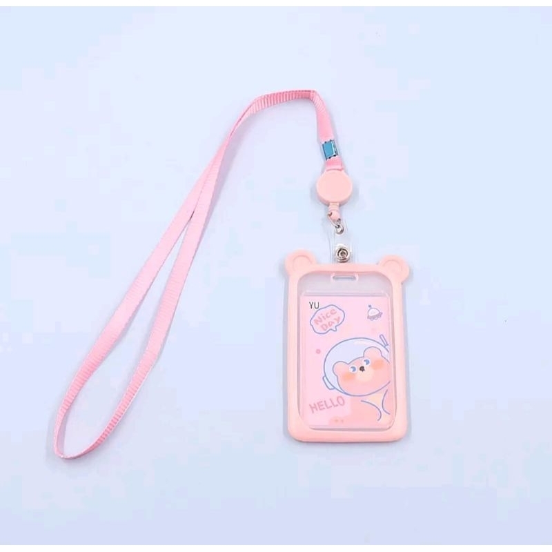 Jual Name Tag Lanyard Access ID Card Kartun Lucu Untuk Kartu Access ...