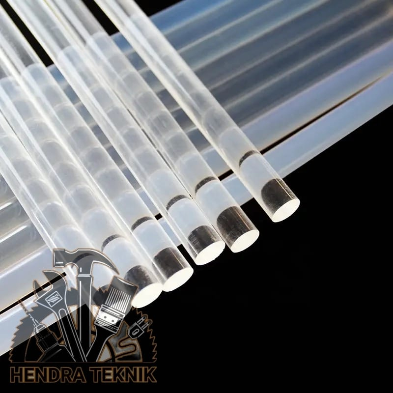 Jual ORIGINAL ISI LEM BAKAR BENING 7,4MM x 300MM BATANGAN KECIL CLEAR ...