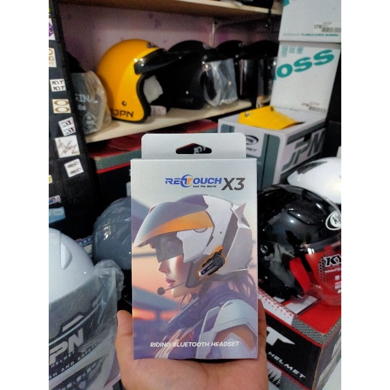 Jual INTERCOM HELM RETOUCH X3 BLUETOOTH HEADSETORIGINAL | Shopee Indonesia
