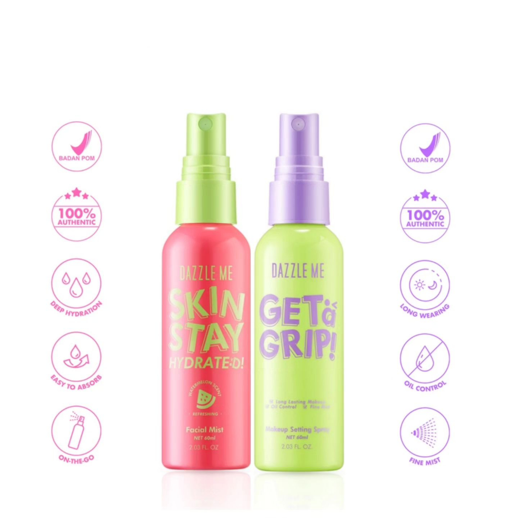 Jual DAZZLE ME Facial Mist - Face Mist - Setting Spray | Shopee Indonesia