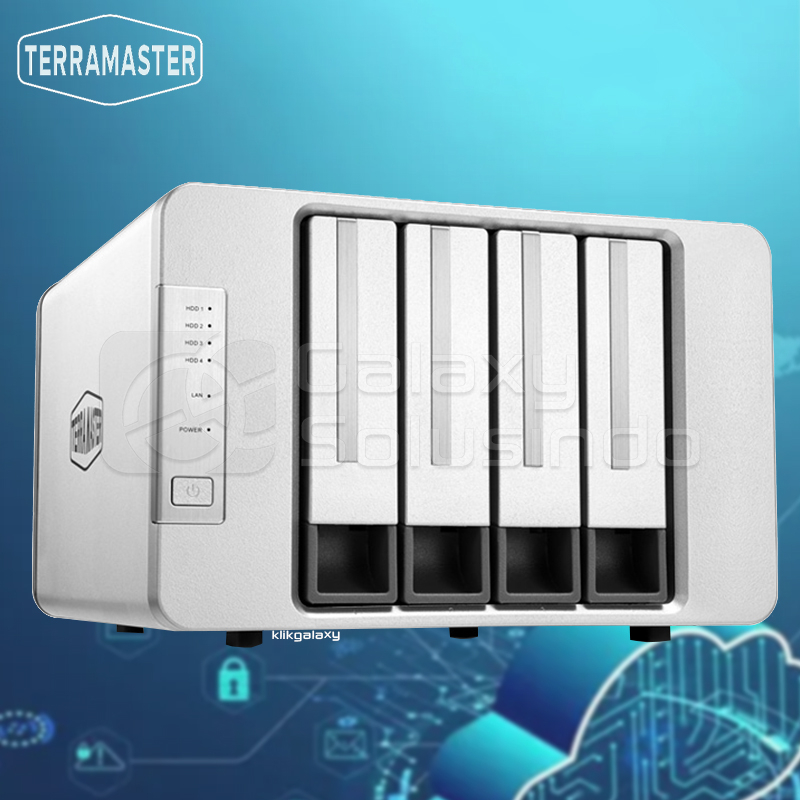 Jual TerraMaster F4-210 4 Bay NAS Diskstation | Shopee Indonesia