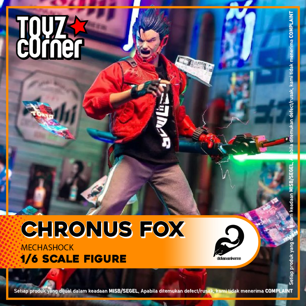Jual Toyz Corner - Dolanan Keren 1/6 Scale Figure - Chrono Fox | Shopee ...