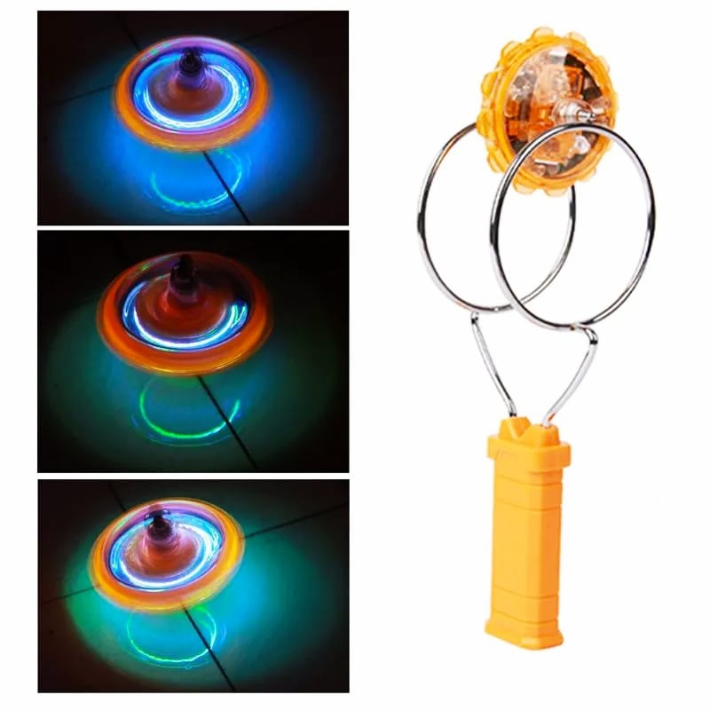 Jual ( JI ) Mainan Anak Yoyo Magnetik Gyro Led - Gangsing Magnetic Gyro ...