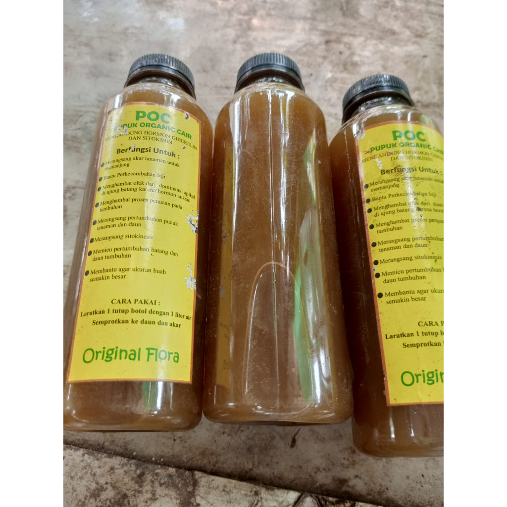 Jual Pupuk Organik Cair POC Fermentasi 250ml | Shopee Indonesia