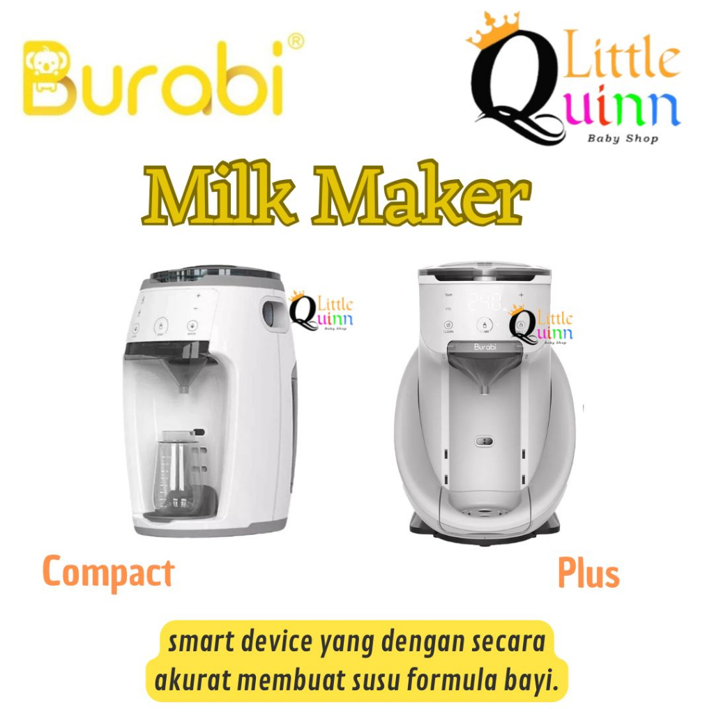 Jual BURABI Smart Formula Milk Maker / Burabi Mesin pembuat susu otomatis | Shopee Indonesia