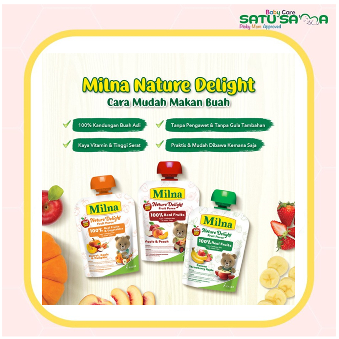 Jual MILNA NATURE DELIGHT 80 G | Shopee Indonesia