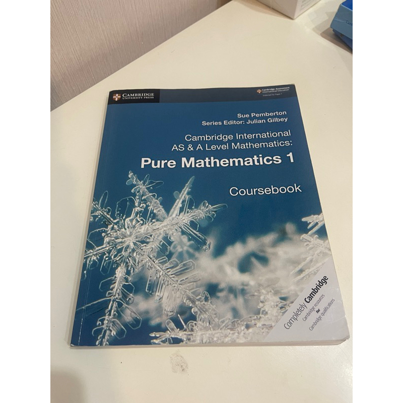 Jual Cambridge International AS &A Level Pure Mathematics 1 Coursebook ...