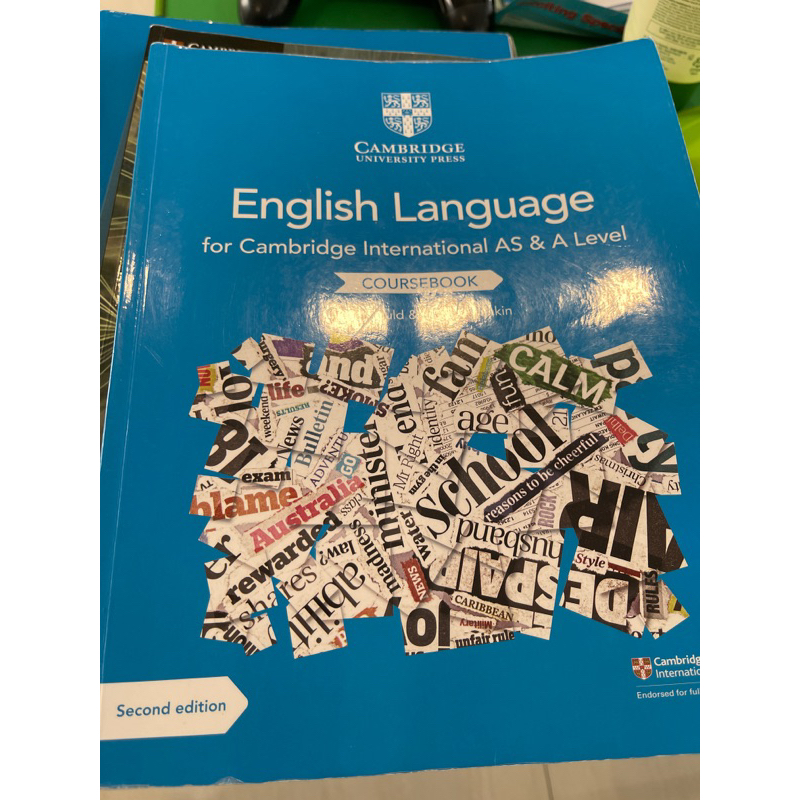 Jual Cambridge International AS &A Level English Language Coursebook ...