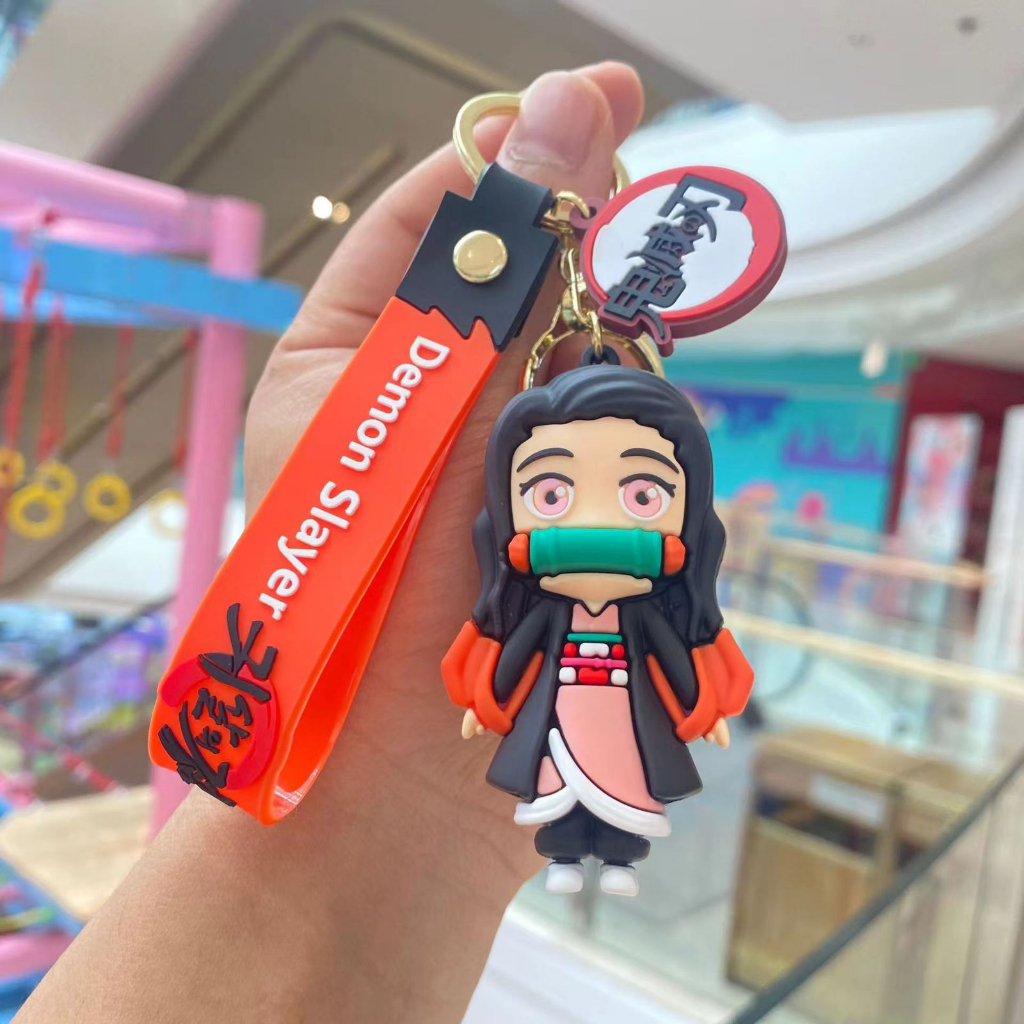 Jual Gantungan Kunci Kimetsu No Yaiba Demon Slayer Key Chain Nezuko ...