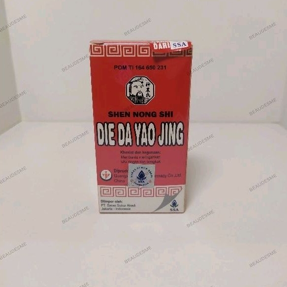 Jual Betadine Cina Die Da Yao Gin 30ml ORIGINAL | Shopee Indonesia