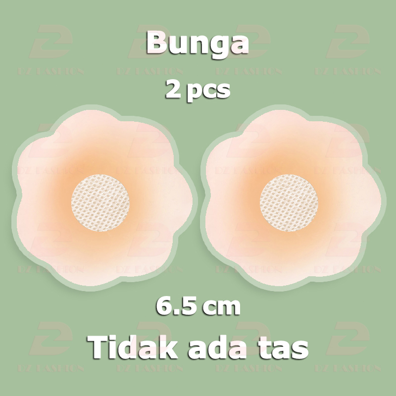 Jual 2 Pcs Nipple pad silicone reusable Bra tempel silikon Penutup ...