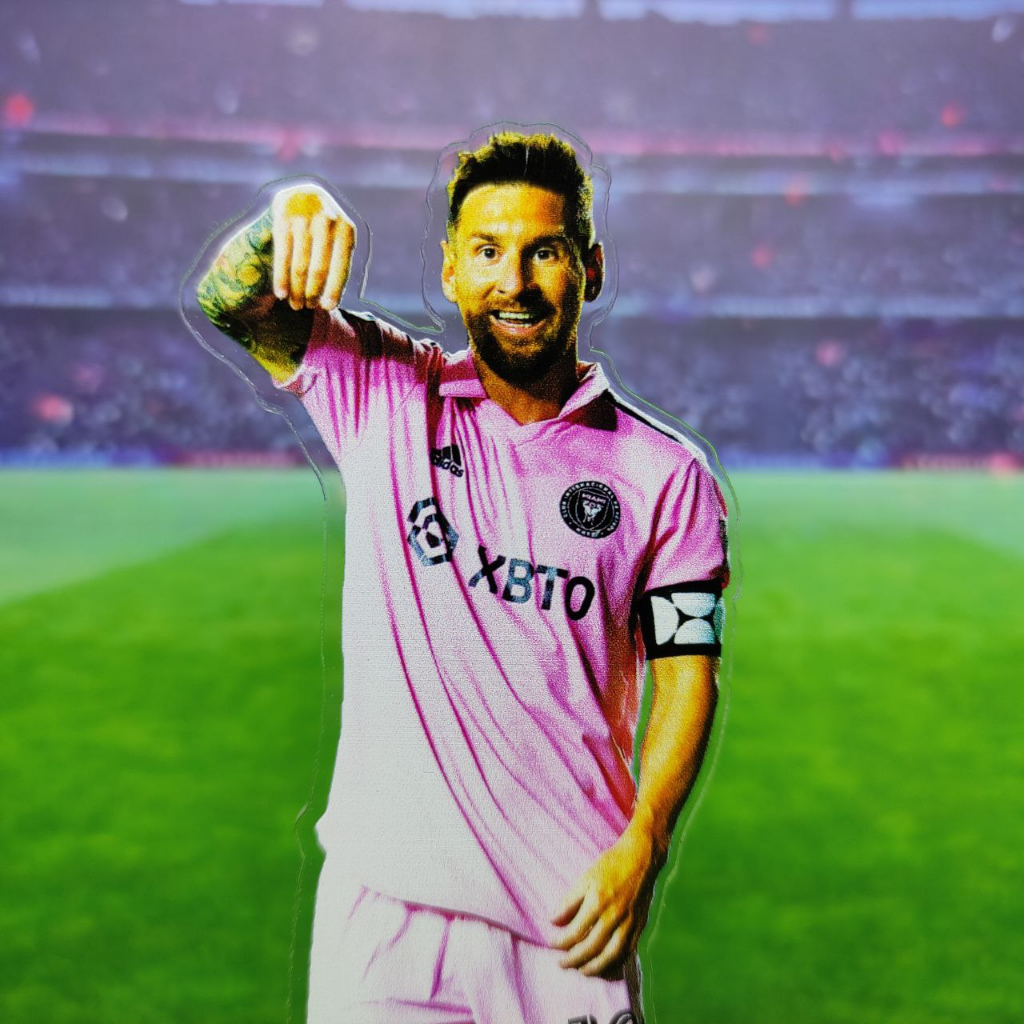 Jual Standee Action Figure Art Lionel Messi Inter Miami 2023/24 ...
