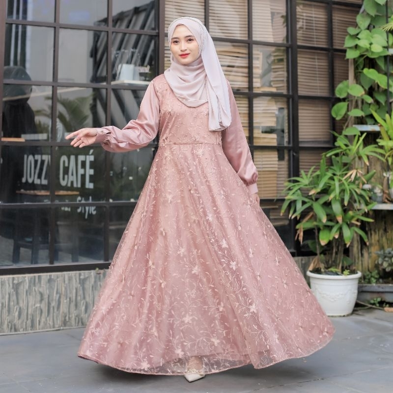 Jual Harmony dress (Dress Wisuda - Dress Brokat - Dress Prewedding ...