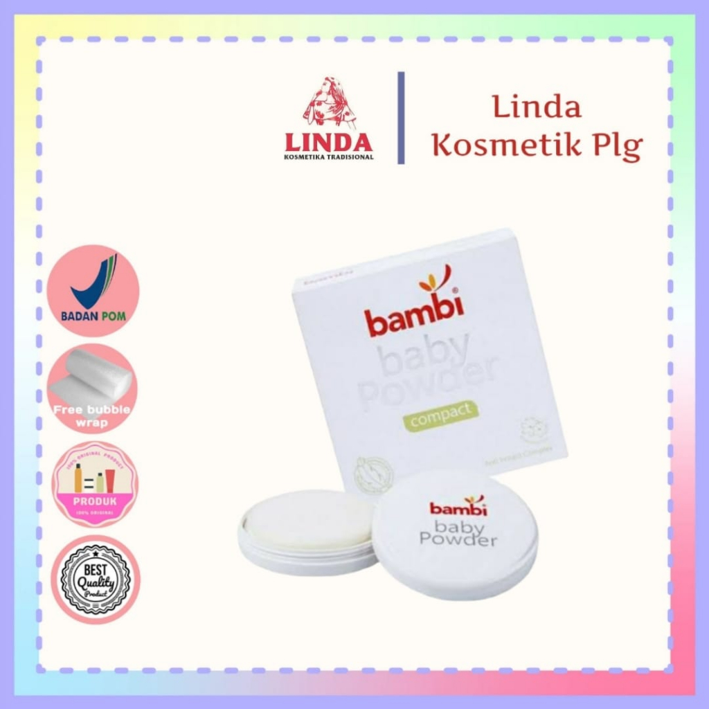 Jual Bambi Baby Powder compact | Shopee Indonesia