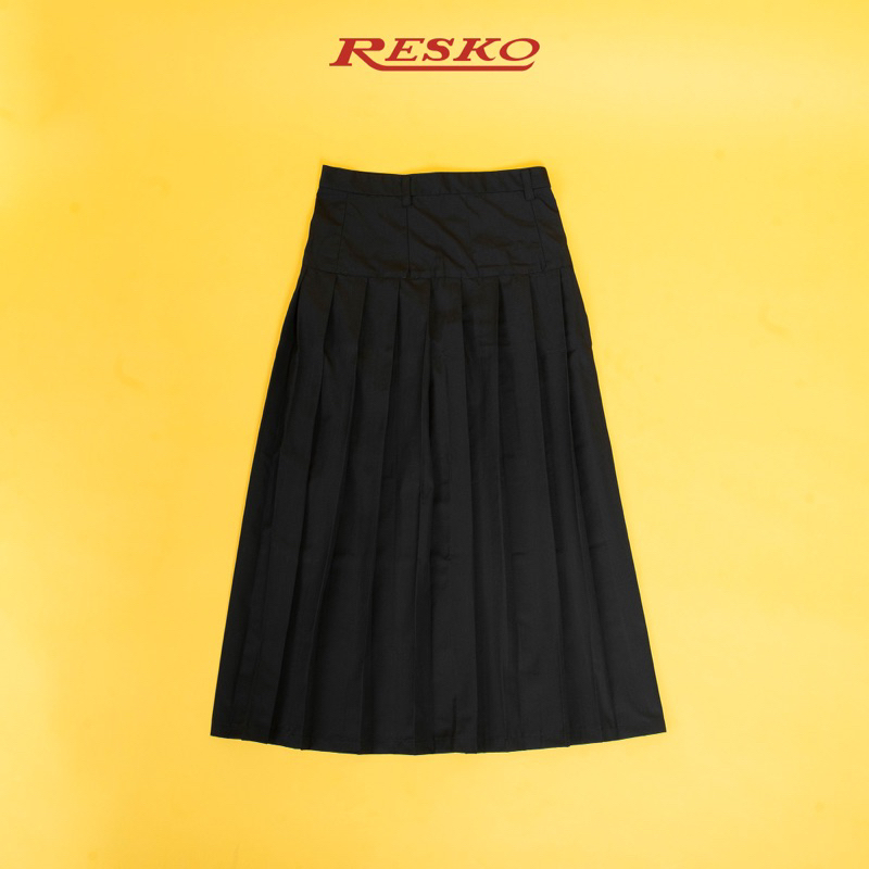 Jual Rok Rampel Panjang hitam - Resko | Shopee Indonesia