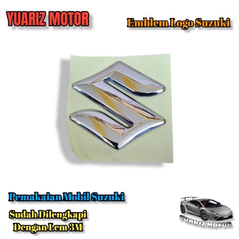 Jual Emblem Logo Suzuki Original/ Logo Emblem Suzuki Grand Vitara S ...