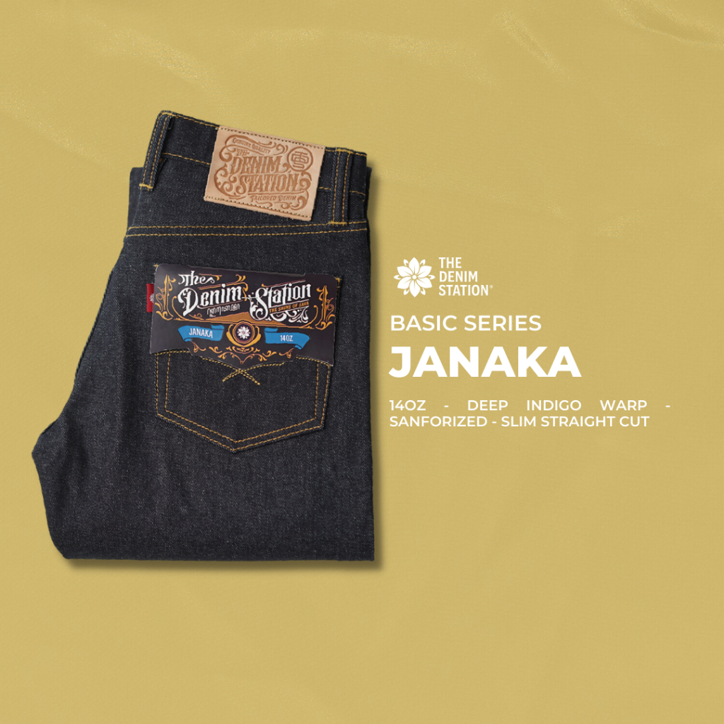 Jual The Denim Station - Janaka New Razoor SS 14oz Denim (Ready Stock ...