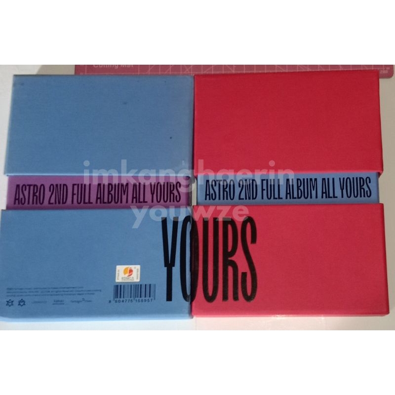 Jual album astro all yours album only minus pc | Shopee Indonesia