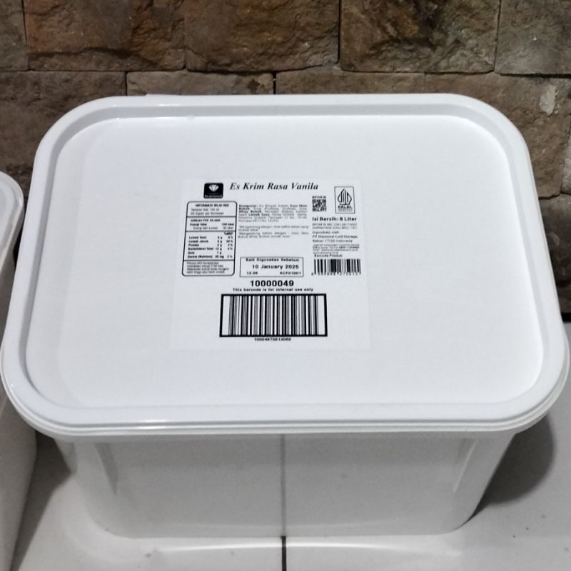 Jual BOX ES KRIM DIAMOND 8 LITER BEKAS SECOND TEBAL | Shopee Indonesia