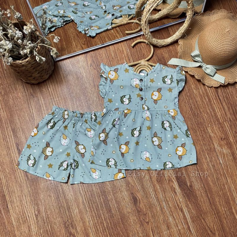 Jual SETELAN ANAK PEREMPUAN RUFFLE ONE SET RAYON ANAK | Shopee Indonesia