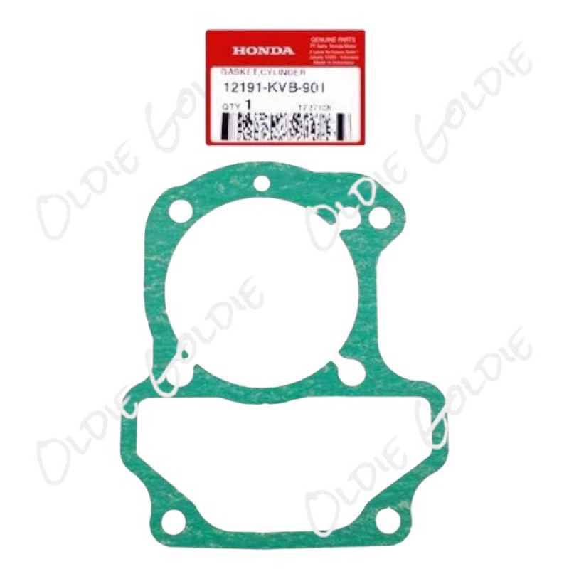 Jual Gasket 12191-KVB-901 Gasket Perpak Blok Perpak Cylinder Vario 110 CW Karbu | Shopee Indonesia