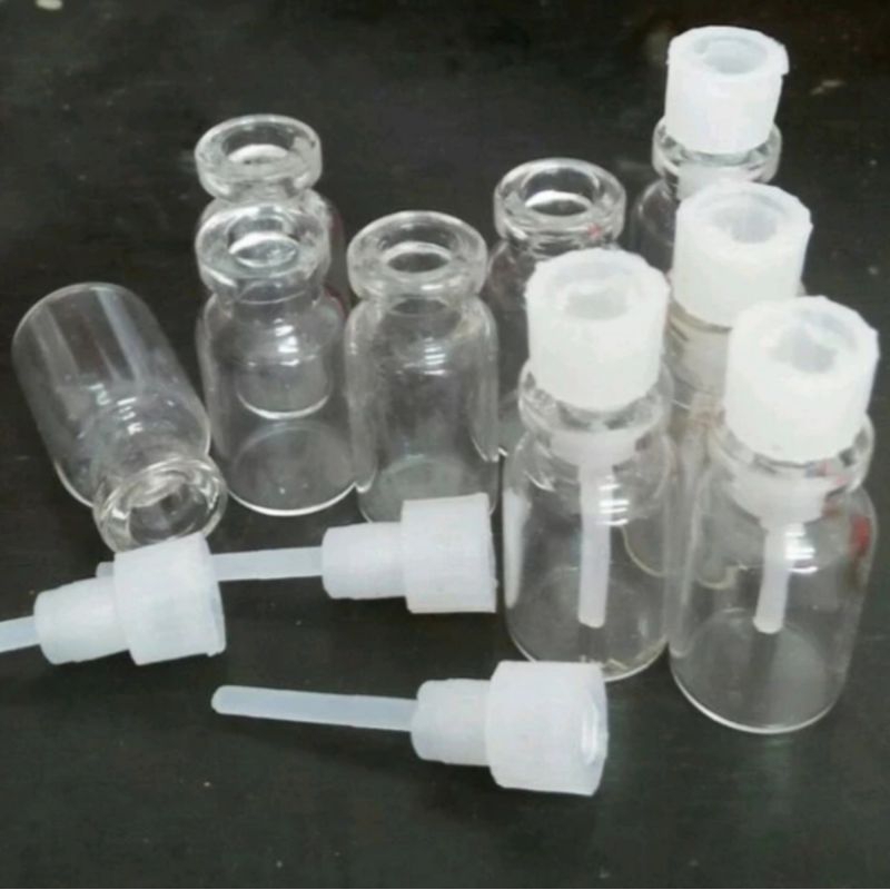 Jual botol kaca vial 3ml, botol vial 3ml, botol tester 3ml | Shopee ...