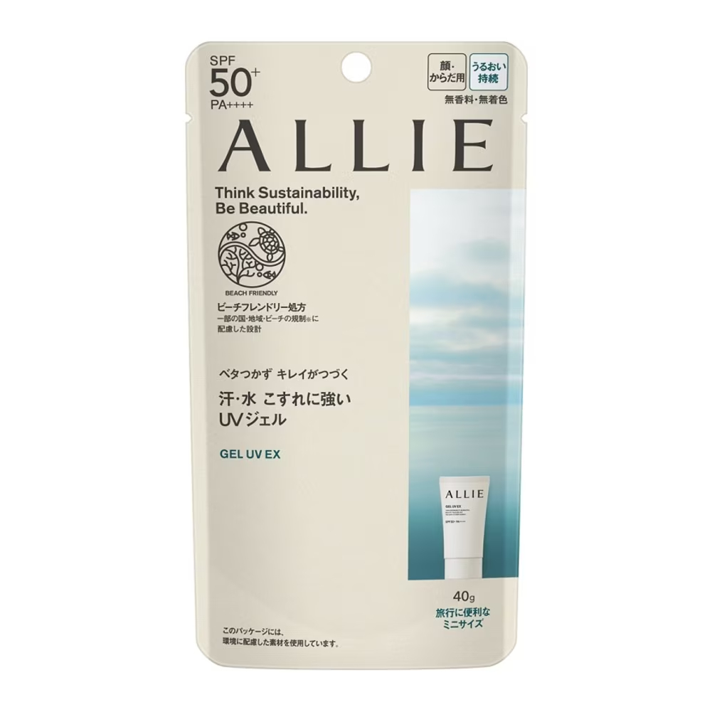Jual ALLIE Chrono Beauty Gel UV EX Mini Sunscreen SPF50+ PA++++ 40g | Shopee Indonesia