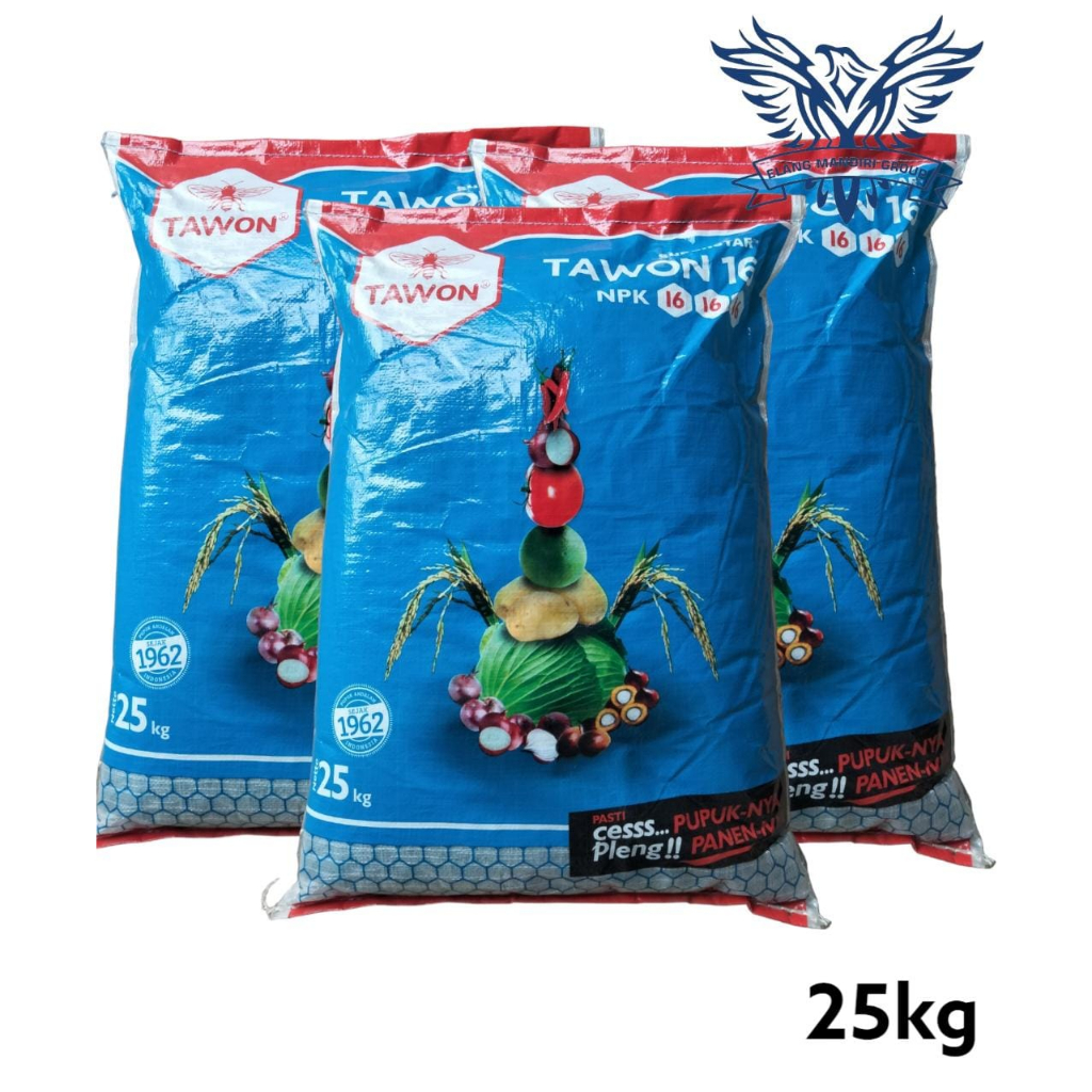 Jual Karungan Pupuk TAWON NPK 16 16 16 Berat 25 KG Meningkatkan ...