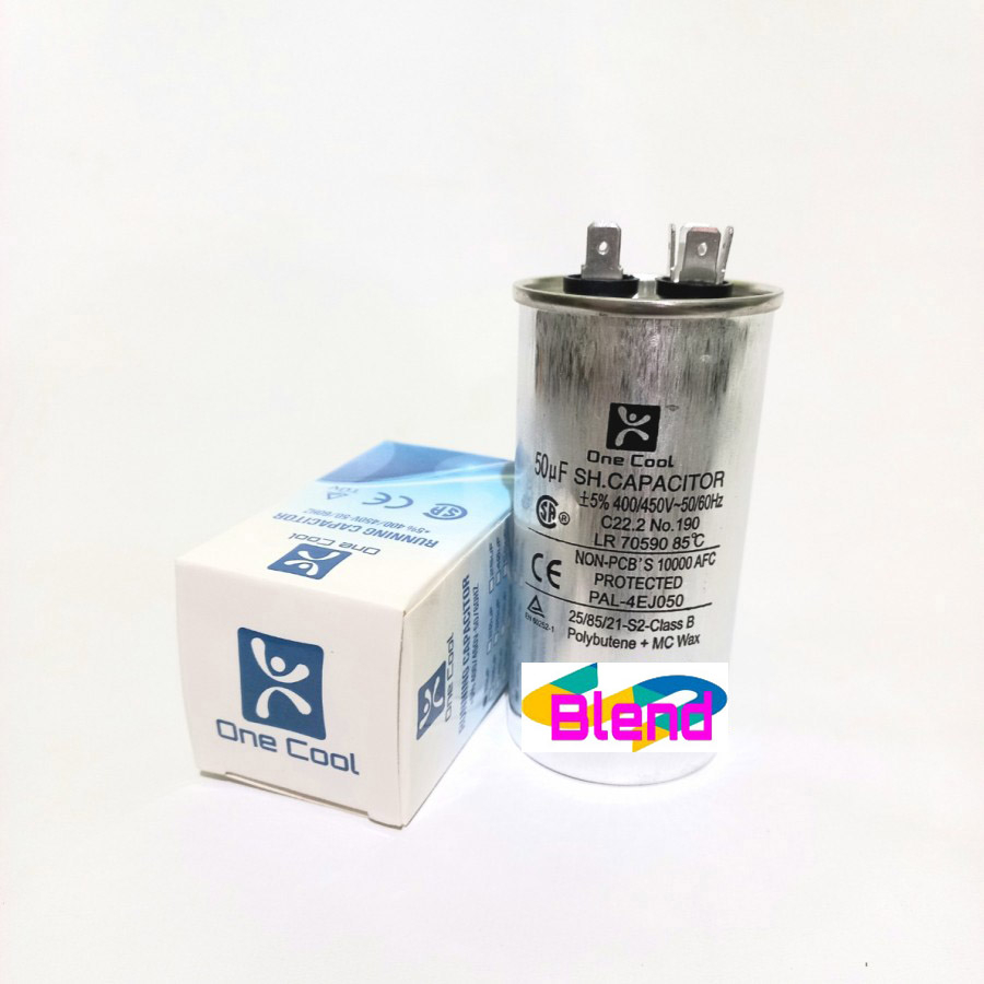 Jual Kapasitor AC 50 uf/Capacitor Air Conditioner 50 Micro | Shopee ...